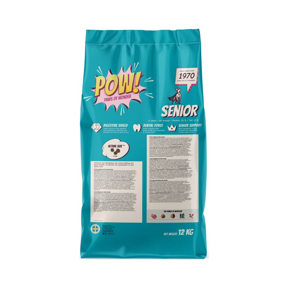 Osta POW! Dog Senior koirallesi | Tinybuddy