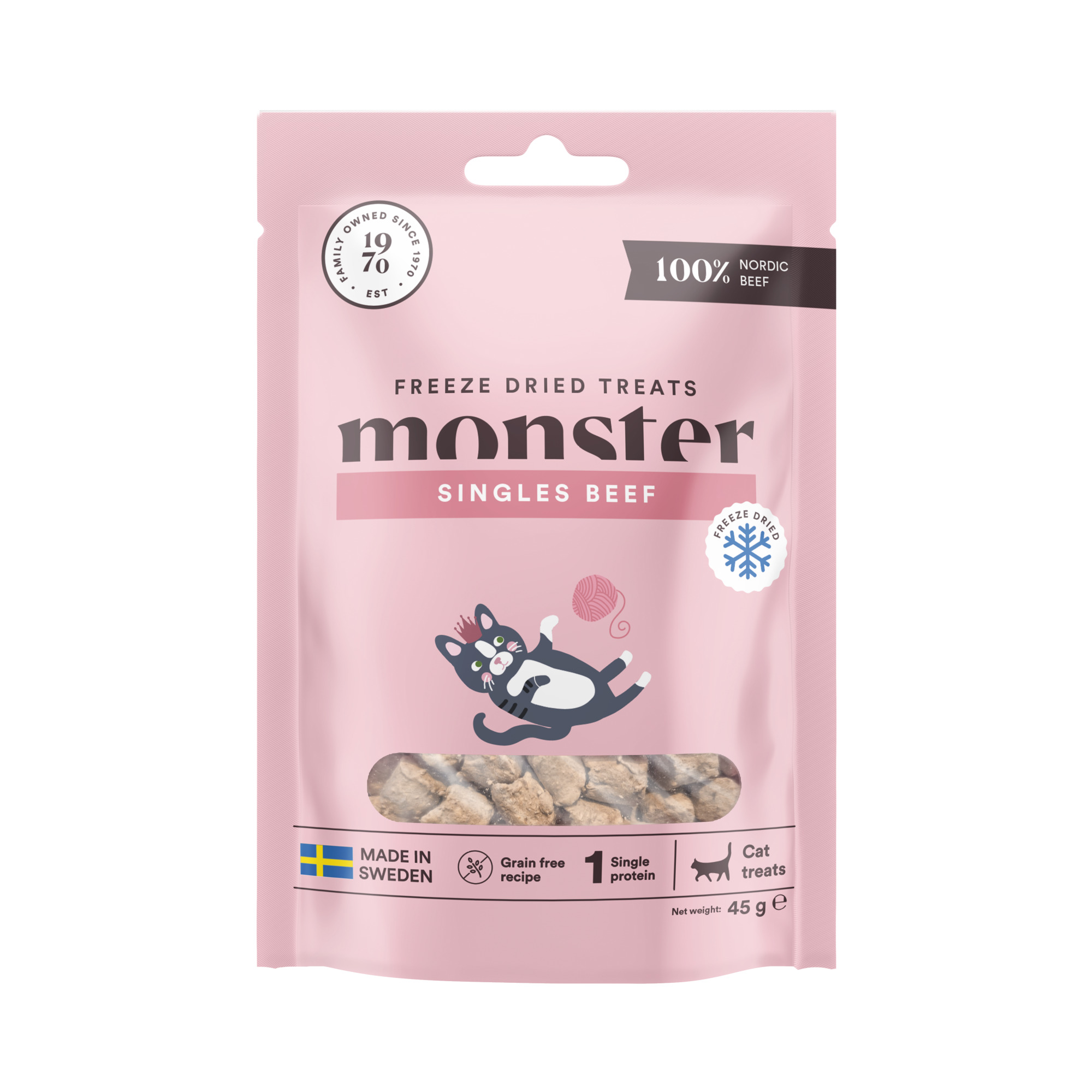 Osta Monster Cat Treats Beef koirallesi tai kissallesi | Tinybuddy